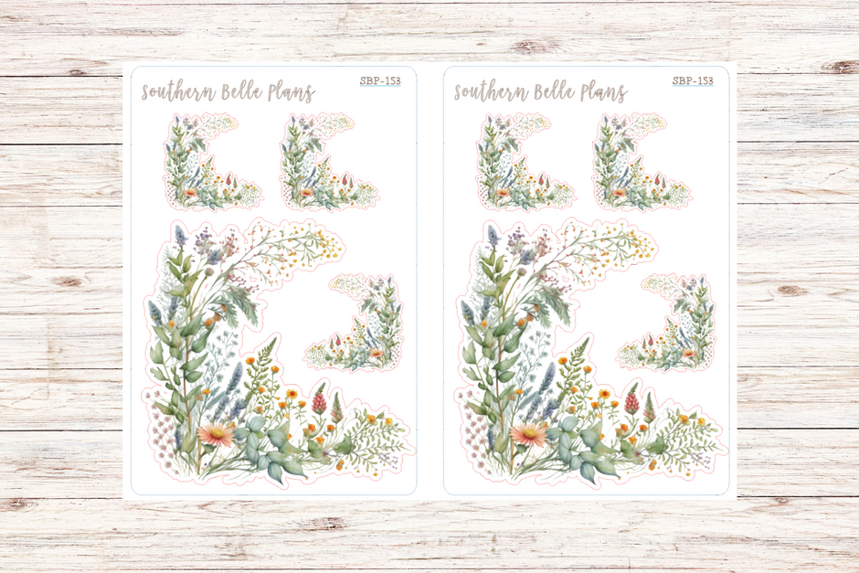 Stickers 151-200 – Southern Belle Plans